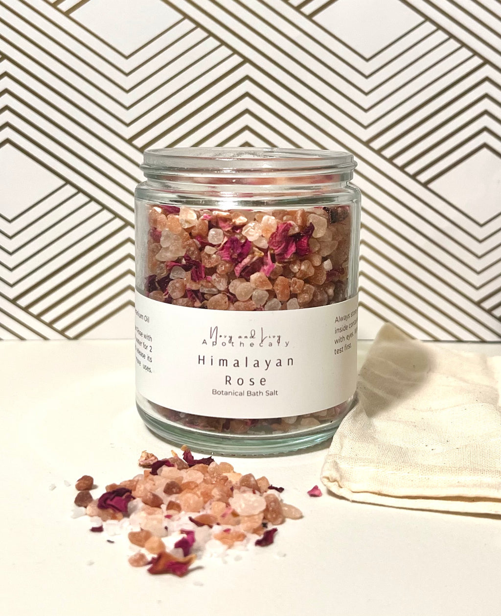 Himalayan Rose Bath Salt – Novy and Livy Apothecary